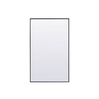 Indigo Home Metal Frame Rectangle Full Length Mirror 36x60 Inch - Bed ...