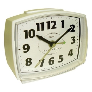 Westclox 22192 electric alarm clock with constant lighted dial - Bed ...