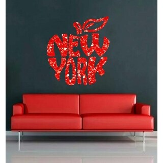 New York Big Apple Wall Decal - Bed Bath & Beyond - 32081539