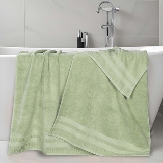Superior Venice Zero Twist Cotton Medium Weight Absorbent Bath Sheets ...