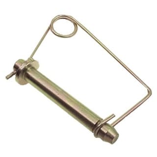 Double HH 25233 Safety Wirelock Hitch Pin with Coil Tension, 3/4" x 4-1 ...