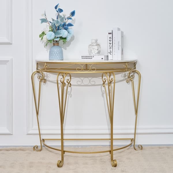 leaf console table