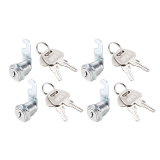 Cam Locks 20mm Cylinder Length for Max 1/2-inch Panel 4Pcs - 20mm Keyed ...