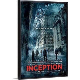 "Inception (2010)" Black Float Frame Canvas Art - Bed Bath & Beyond ...