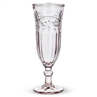 Flower Champagne Flute Drinking Glass - Bed Bath & Beyond - 41774677