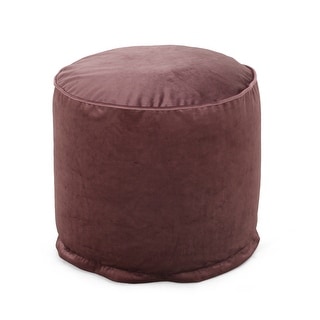 Multi-purpose Cylinder Pouf with Velvet fabrics,Filled with Polystyrene ...