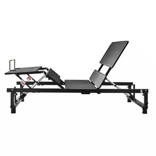 Adjustable Bed Base Frame Queen Bed Frame with Head and Foot - Bed Bath ...
