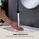 63'' H Solid Brass Ceiling Mounted Water Drop Bathroom Faucet - Bed ...