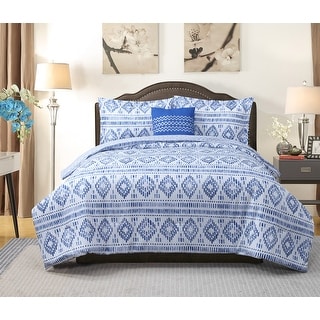 Austin 4-piece Comforter Set - Bed Bath & Beyond - 32657958