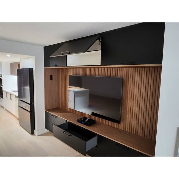 Industry Tile Luxe Acoustic Peruvian Oak 3D Slat Panel Wall Profile ...