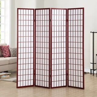 4 Panel Oriental Shoji Screen - Bed Bath & Beyond - 40834109