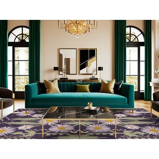 Ginza Six Washable Mojave Aster Southwestern Area Rug - Bed Bath ...