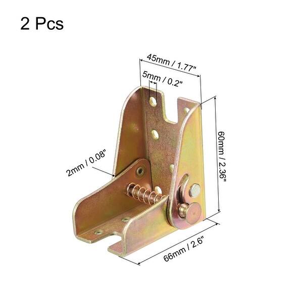 table folding hinges