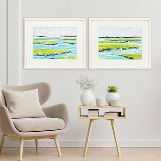 Paragon Dusky Marsh Framed Art - Set of 2 - Bed Bath & Beyond - 43098791