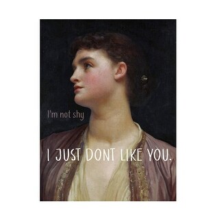 Jennifer Paxton Parker 'Masterful Snark Not Shy' Canvas Art - Bed Bath ...