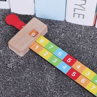 Kids 1-10 Numbers Addition Subtraction Ruler Toy School Arithmetic ...