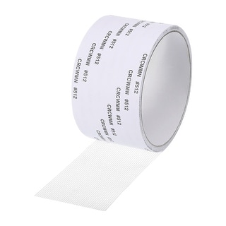 Window Screen Repair Tape, 1.97in x 6.56FT White Screen Repair Kit ...