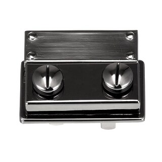 Turn Lock Clasp 39mm x 28mm Zinc Alloy Purse Closure Twist Lock(Dark ...