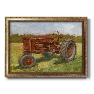 Rustic Tractors II Premium Framed Canvas- Ready to Hang - Bed Bath ...