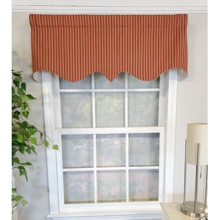 Roman Stripe Regal Valance - Bed Bath & Beyond - 41114644
