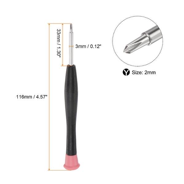5pcs 2mm Precision Tri-point Screwdriver with Swivel Lid for ...