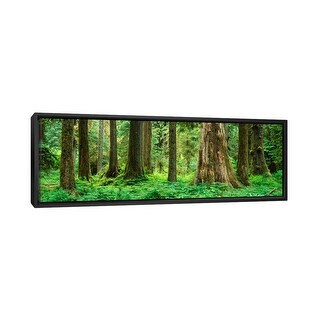 iCanvas "Trees, Hoh Rainforest, Olympic National Park, Washington State ...