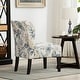 Blue Leaves Armless Modern Accent Chair - Bed Bath & Beyond - 43831765