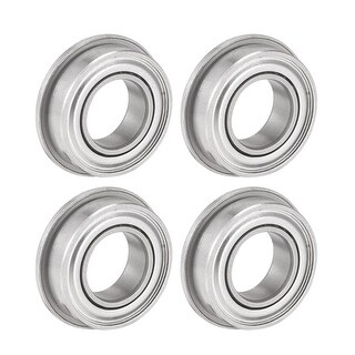 SF605ZZ Stainless Steel Flanged Ball Bearing 5x14x5mm Double Shielded ...