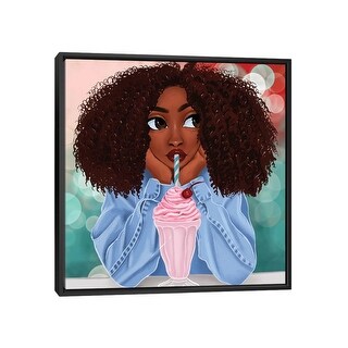 iCanvas "Milkshake" by Princess Karibo Framed - Bed Bath & Beyond ...
