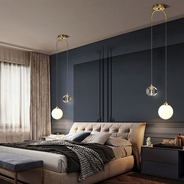 ceiling bedside pendants
