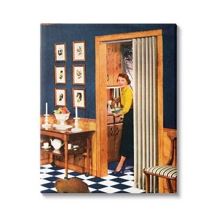 Stupell Vintage Woman Scenery Canvas Wall Art Design by Kathy Alper ...