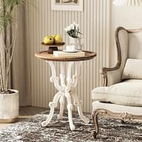 COZAYH Rustic Farmhouse Cottagecore Accent End Table - Bed Bath ...