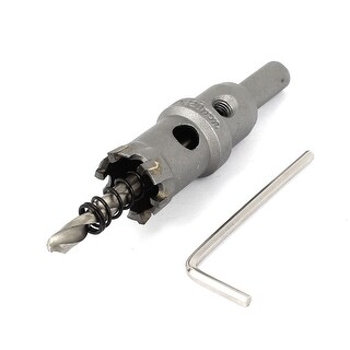 7/8" Diameter Hole Saw Cutter for Alloy Sheet Cutting - Silver Tone ...