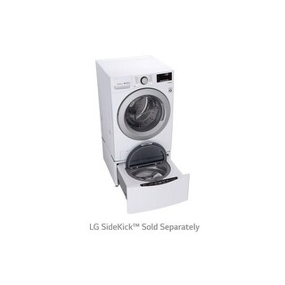 LG WM3500CW - 4.5 cu. ft. Ultra Large Smart wi-fi Enabled Front Load ...