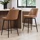 Spruce & Spring Ariel Counter Height Swivel Barstool Set - Bed Bath ...