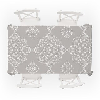 BOHO SHELL CLOUD Indoor|Outdoor Table Cloth By Kavka Designs - Bed Bath ...