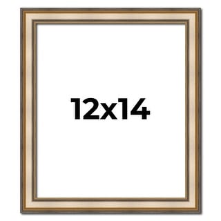 12x14 Frame Gold Solid Wood Shadow Box Width 1.5 Inches | Interior ...