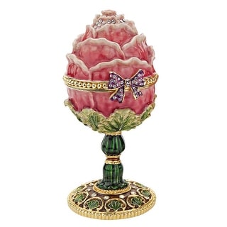 Design Toscano 'A Garden Rose Treasure' Romanov-style Collectible Hand ...