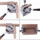 Aluminum Alloy Corner Clamp 90°Right Angle Clip Clamp Tool Woodworking ...