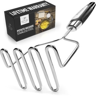 Premium Masher Hand Tool and Potato Smasher Metal Wire Utensil - Bed ...