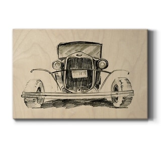Model A Lines II Premium Gallery Wrapped Canvas - Ready to Hang - Bed Bath & Beyond - 37352935