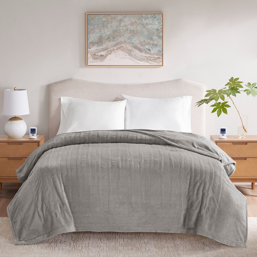 Grey Queen Size Beautyrest Bedding - Bed Bath & Beyond
