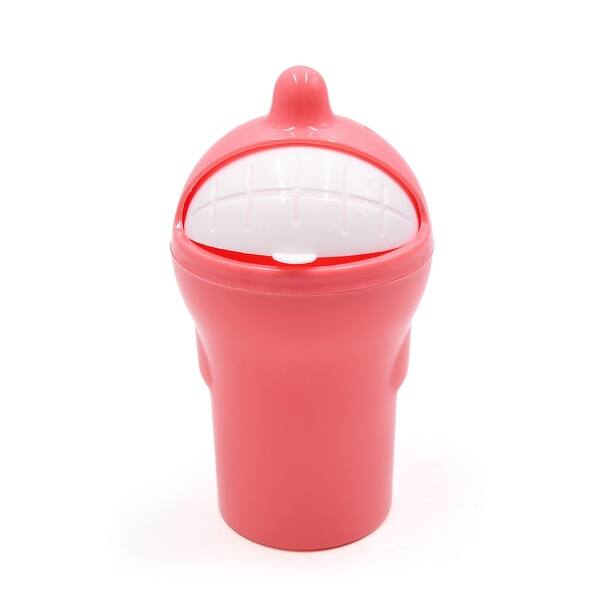 Pink Mini Dolphin Shape Car Trash Rubbish Can Garbage Dust Case Holder ...