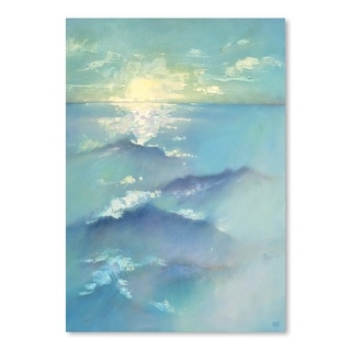 Americanflat - Brooding Sea by Mary Kemp - 16"x20" Poster Art Print ...