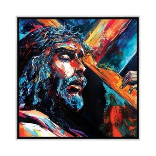 iCanvas "Jesus Christ" by Natasha Mylius Framed - Bed Bath & Beyond ...