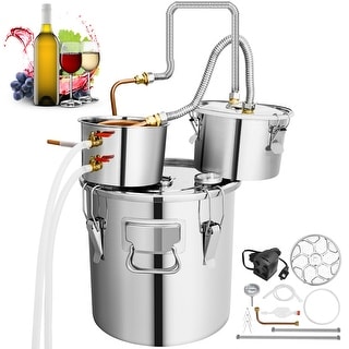 Moasis Alcohol Still 3-13.2 Gallon Moonshine Still Stainless Steel ...