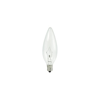 Bulbrite 460040 Pack of (10) 40 Watt Dimmable B10 Shaped Candelabra ...