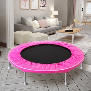 Mini Exercise Trampoline Fitness Rebounder Trampoline Folding Indoor ...