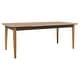 Partridge Rectangular 80-inch Dining Table Natural Sheesham - Bed Bath ...