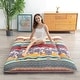 Boho Floral Pattern Japanese Floor Futon Mattress - Bed Bath & Beyond ...